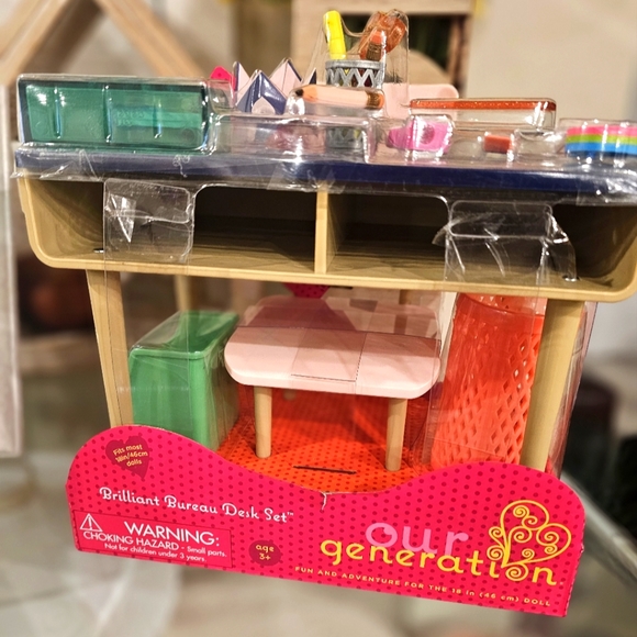 Our Generation | Toys | Our Generation Brilliant Bureau Desk Set | Poshmark